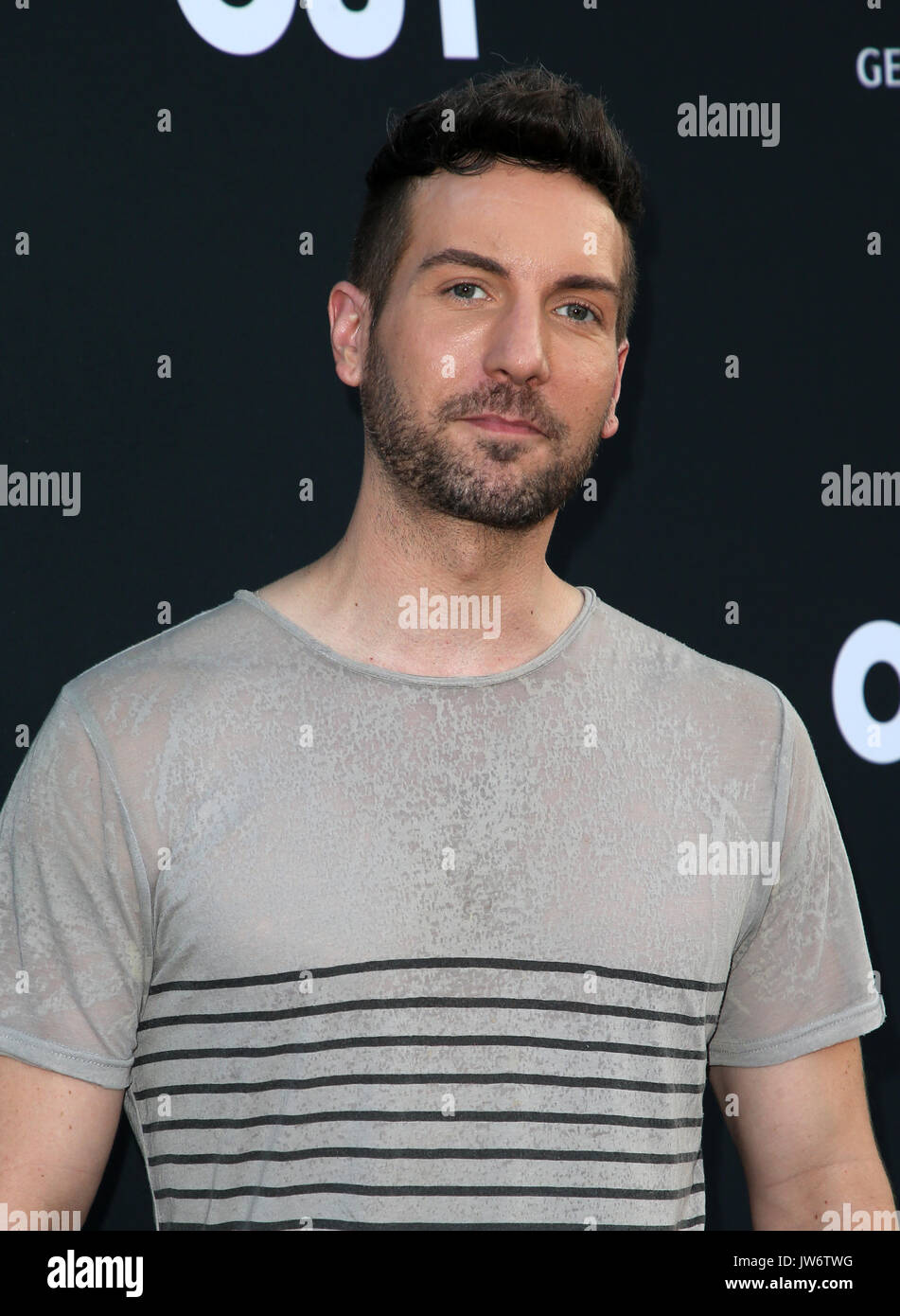 Hollywood, Ca. 10th Aug, 2017. Wes Ferguson, at OUT Magazine's ...