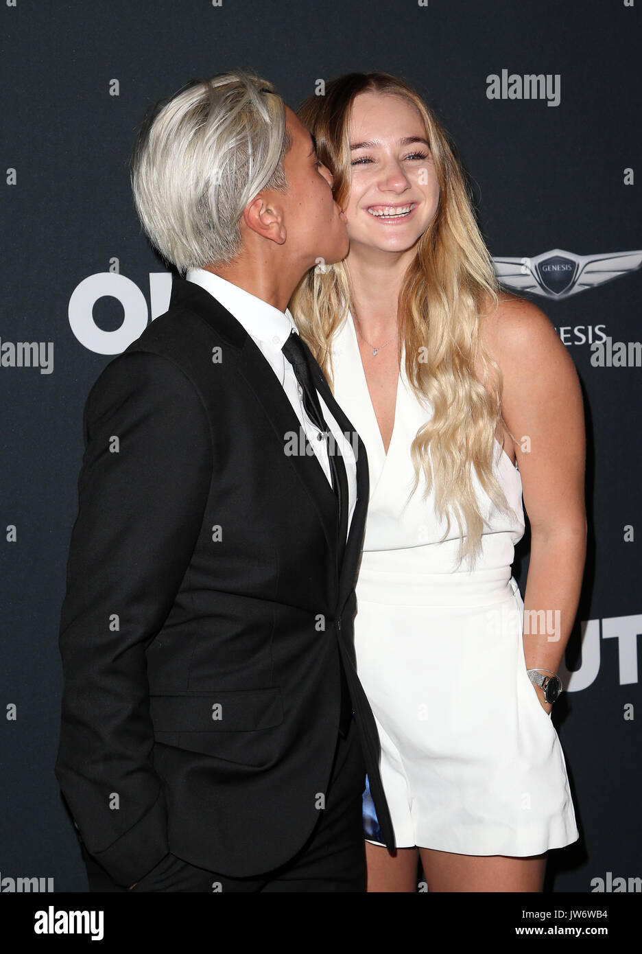 Hollywood, Ca. 10th Aug, 2017. Mollee Gray, Jeka Jane, at OUT Magazine ...