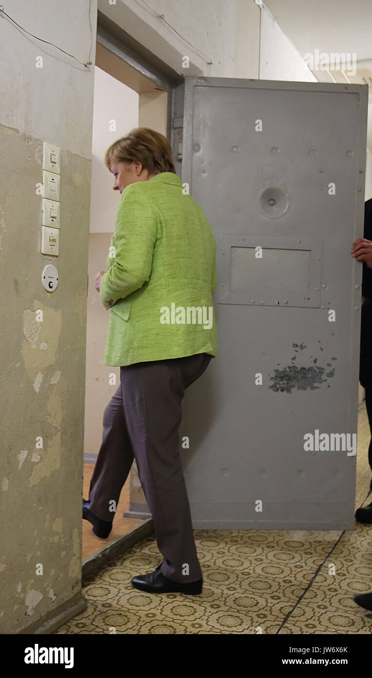Berlin, Germany. 11th Aug, 2017. German Chancellor Angela Merkel ...