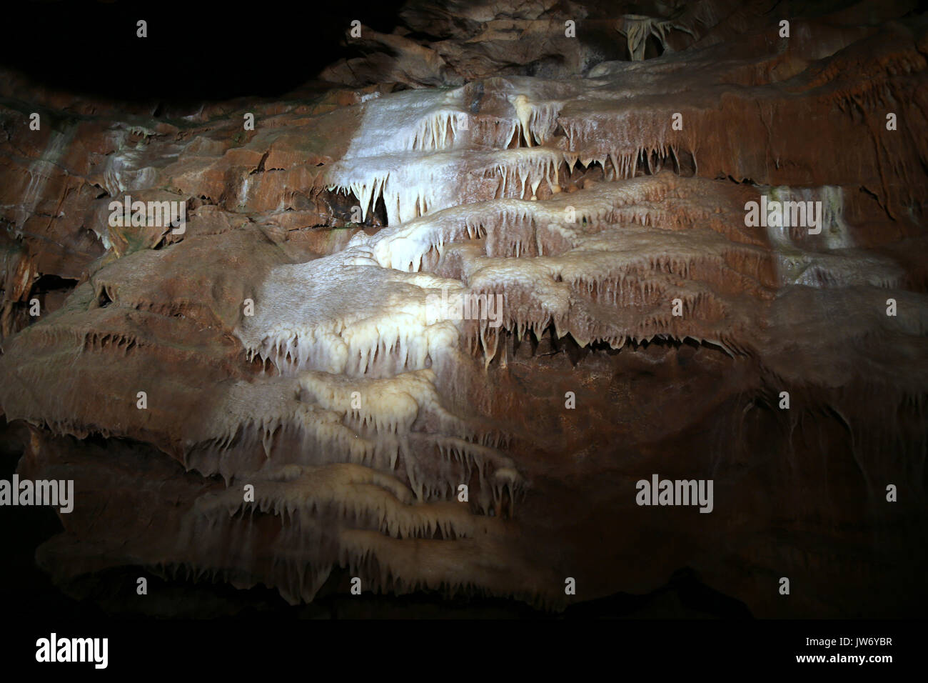 Cheddar, Somerset, UK. 11th August 2017. Goughs cave opened today a new ...
