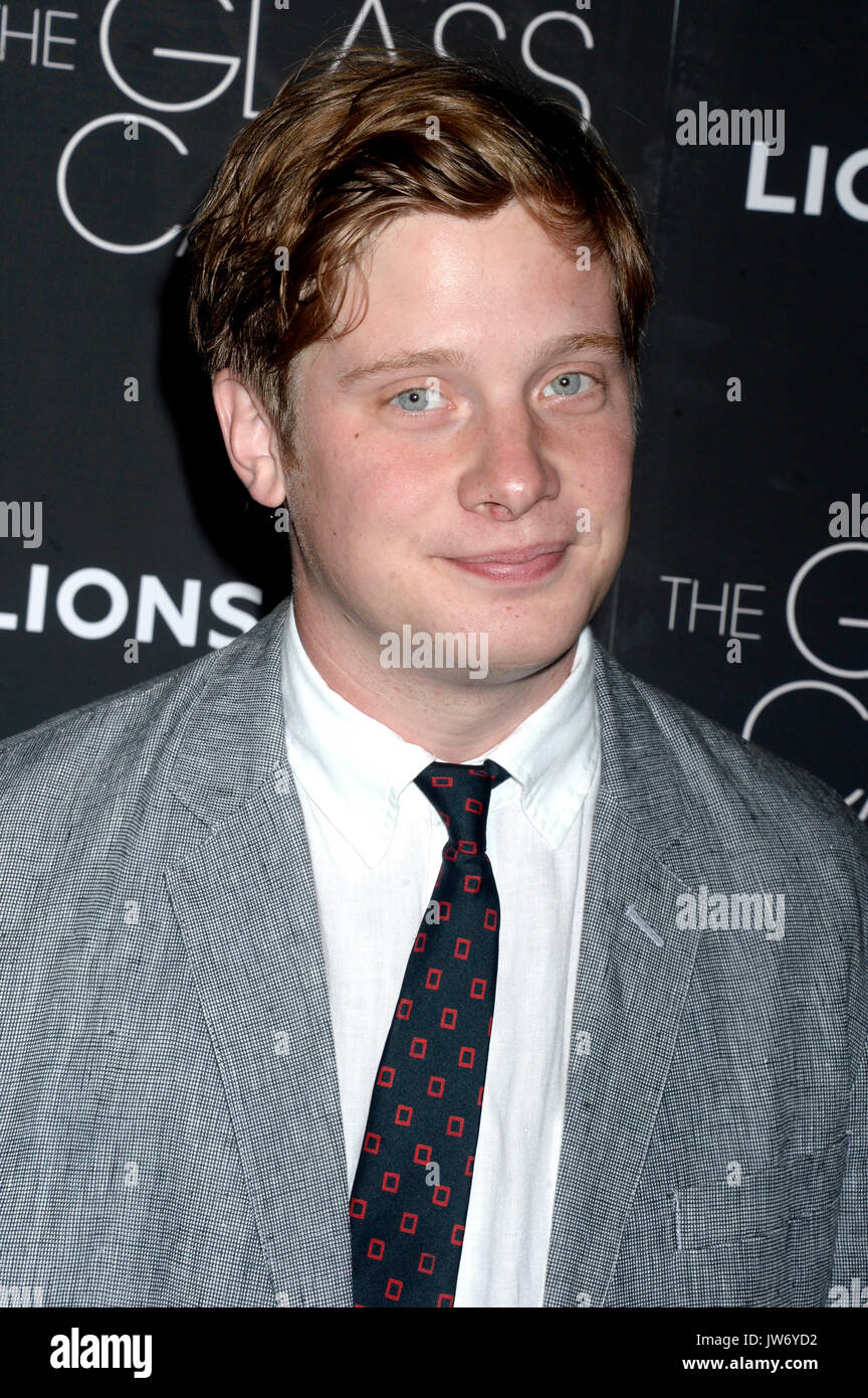 Josh Caras attends 'The Glass Castle' New York screening at SVA Theatre ...