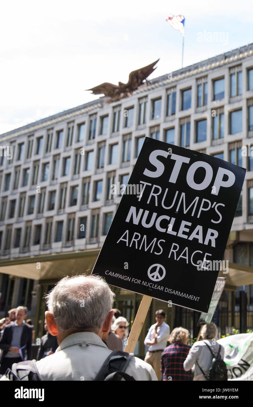 Campaign for nuclear disarmament flag hi-res stock photography and ...