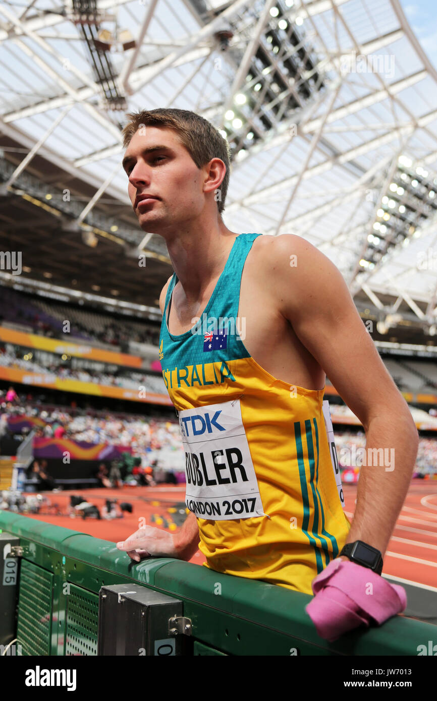 London, UK. 11th August, 2017. Cedric DUBLER (Australia) competing in ...