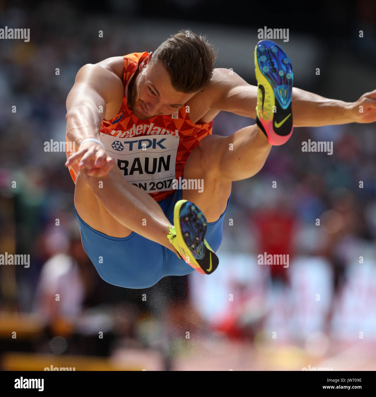 Pieter Braun Long Jump, Decathlon World Athletics Championships 2017 ...