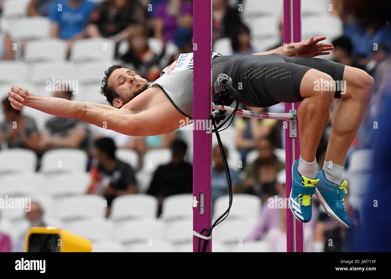London, UK. 11th Aug, 2017. The German decathlete Kai Kazmirek in ...