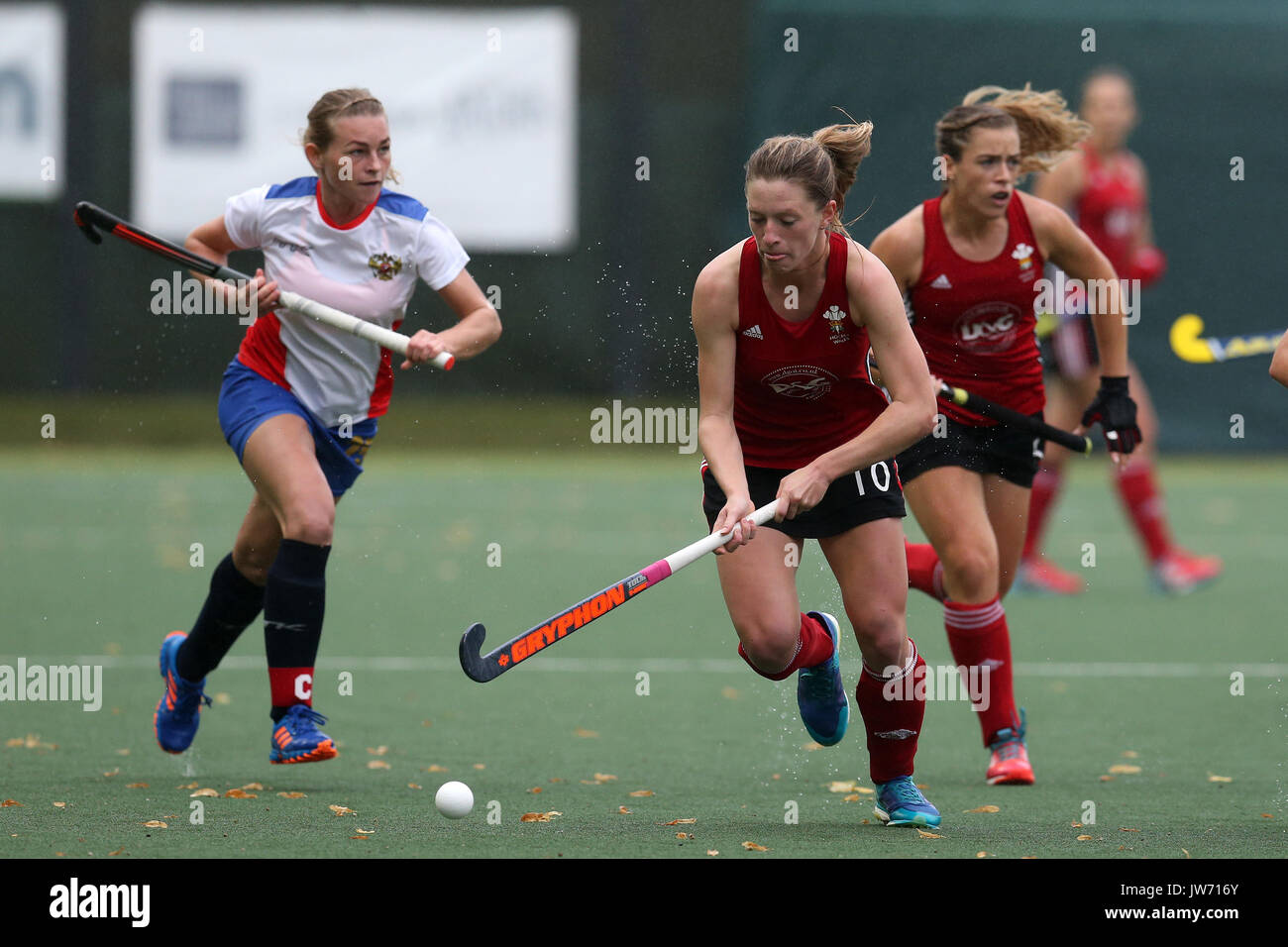 Cardiff, UK. 11th Aug, 2017. Phoebe Richards of Wales in action. Wales ...