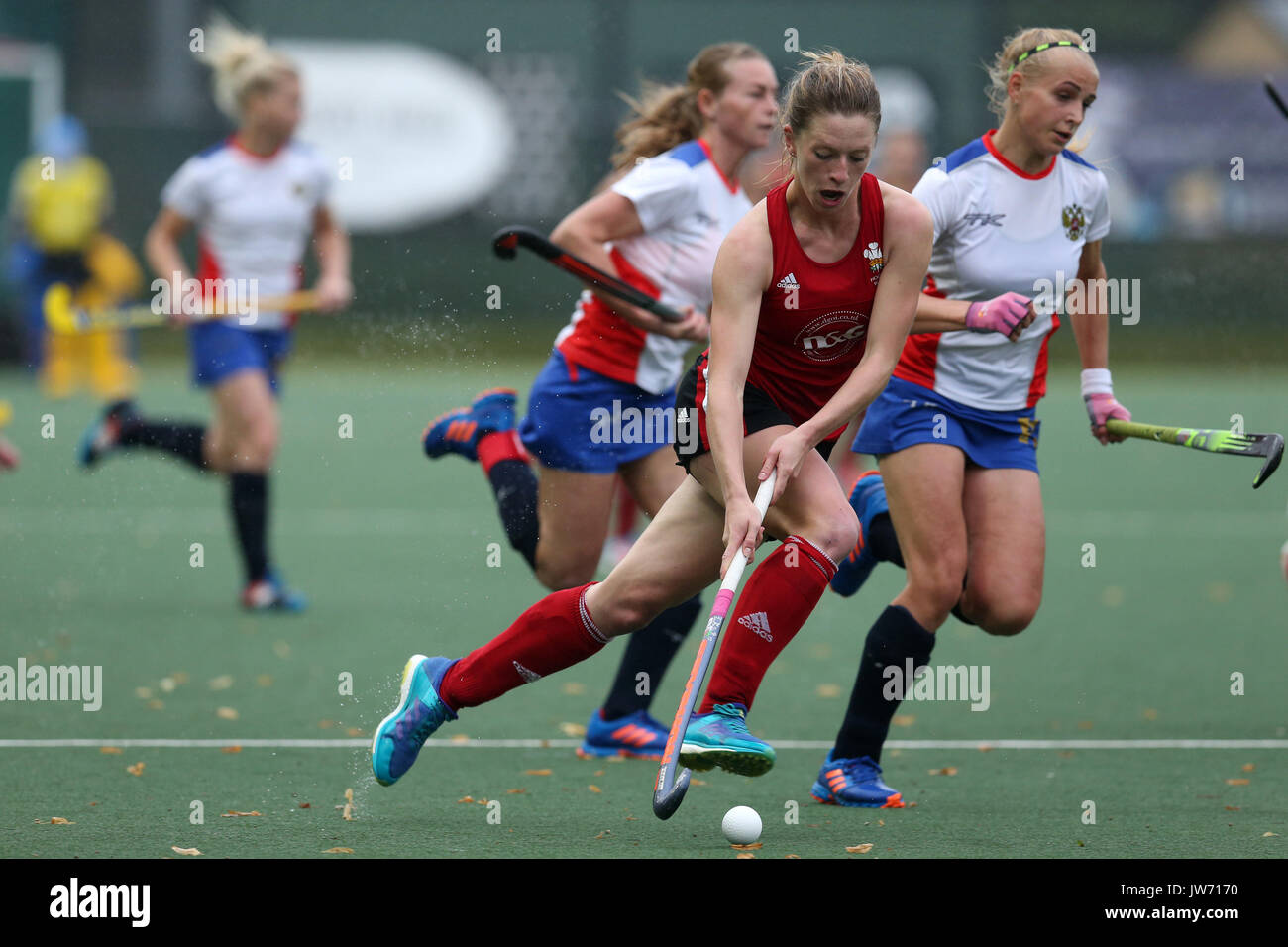 Cardiff, UK. 11th Aug, 2017. Phoebe Richards of Wales in action. Wales ...
