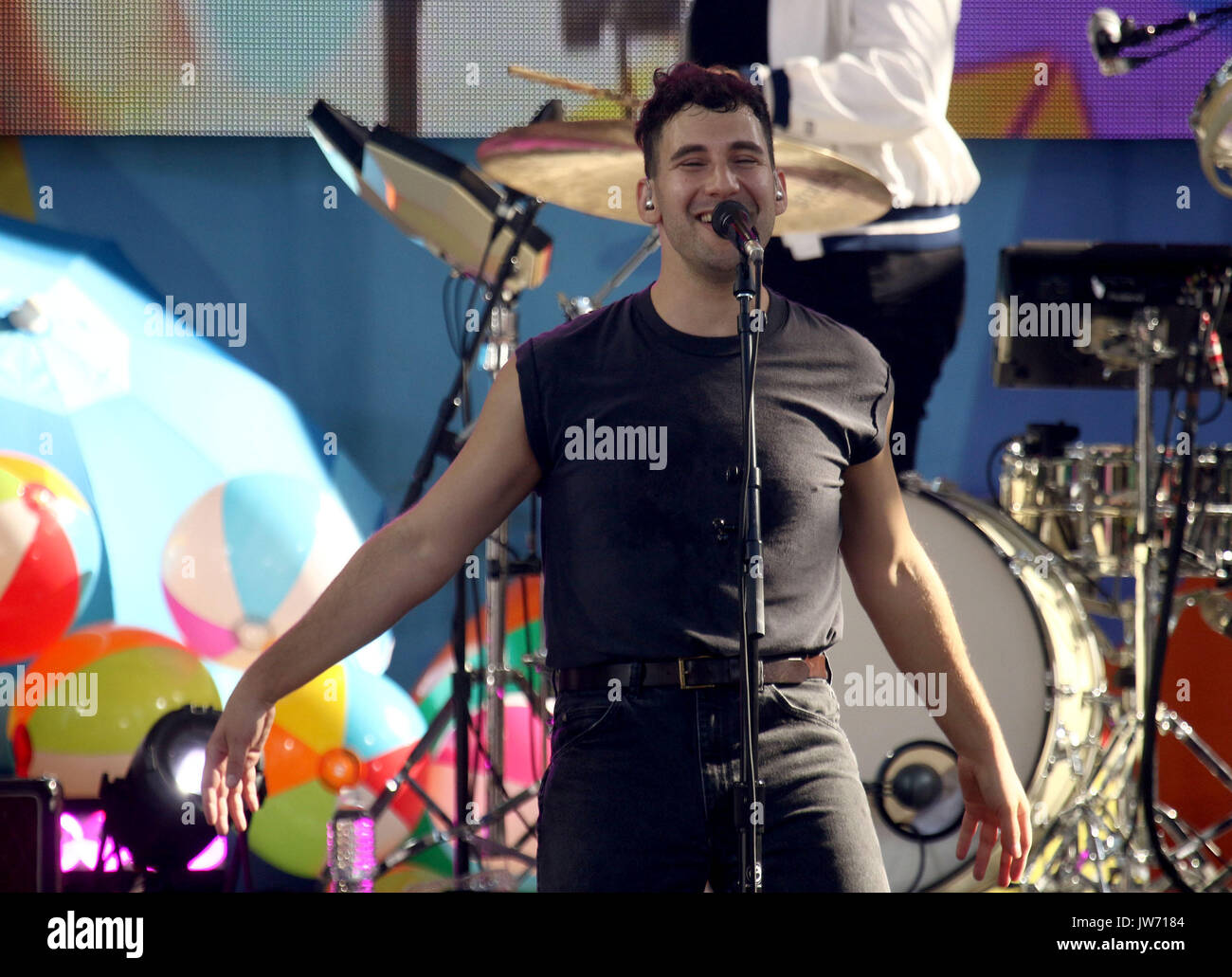 New York, New York, USA. 11th Aug, 2017. Singer/guitarist JACK ANTONOFF ...