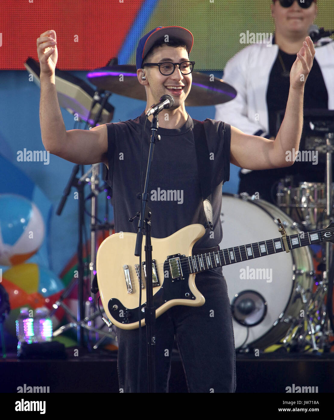 New York, New York, USA. 11th Aug, 2017. Singer/guitarist JACK ANTONOFF ...