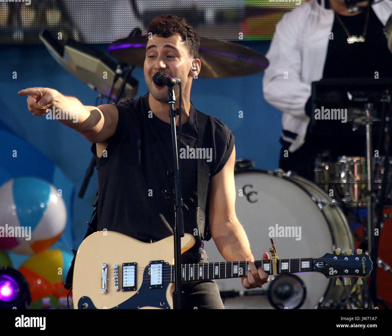 New York, New York, USA. 11th Aug, 2017. Singer/guitarist JACK ANTONOFF ...