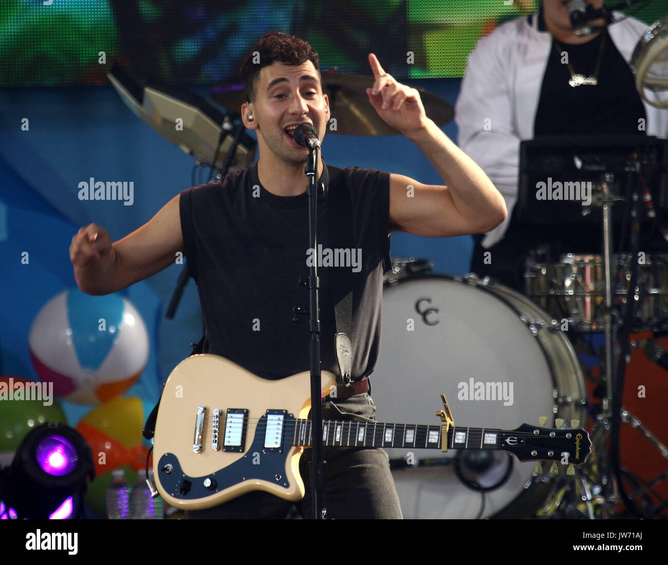 New York, New York, USA. 11th Aug, 2017. Singer/guitarist JACK ANTONOFF ...