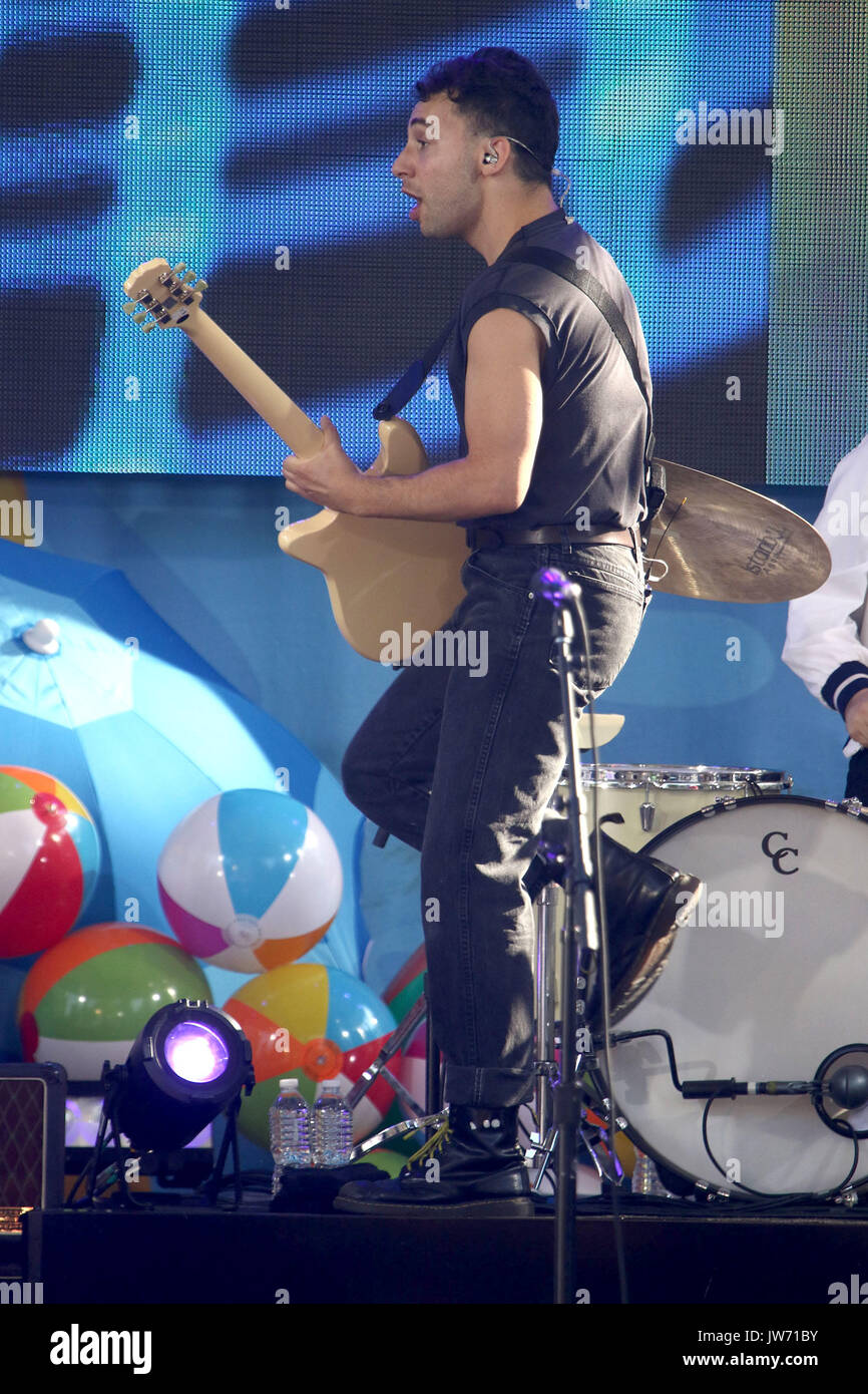 New York, New York, USA. 11th Aug, 2017. Singer/guitarist JACK ANTONOFF ...