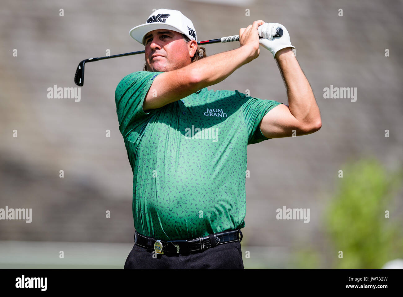 Charlotte, NC., USA. 11th August, 2017. Golfer Pat Perez during the PGA ...