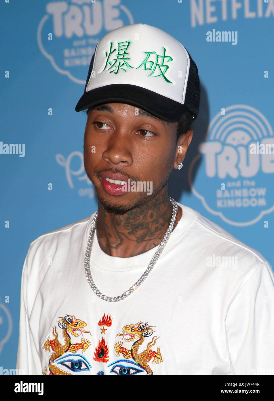 10 August 2017 - Los Angeles, California - Tyga. "True And The Rainbow ...