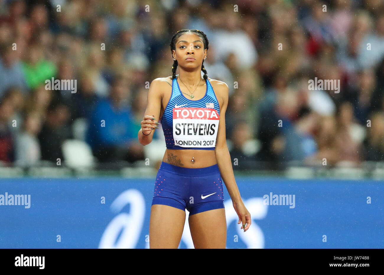 London, UK. 11th Aug, 2017. London, August 11 2017 . Deajah Stevens ...