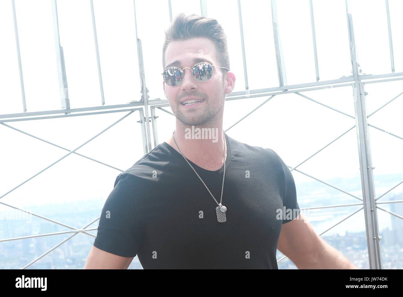 New York, NY, USA. 11th Aug, 2017. Singer, songwriter and actor James ...