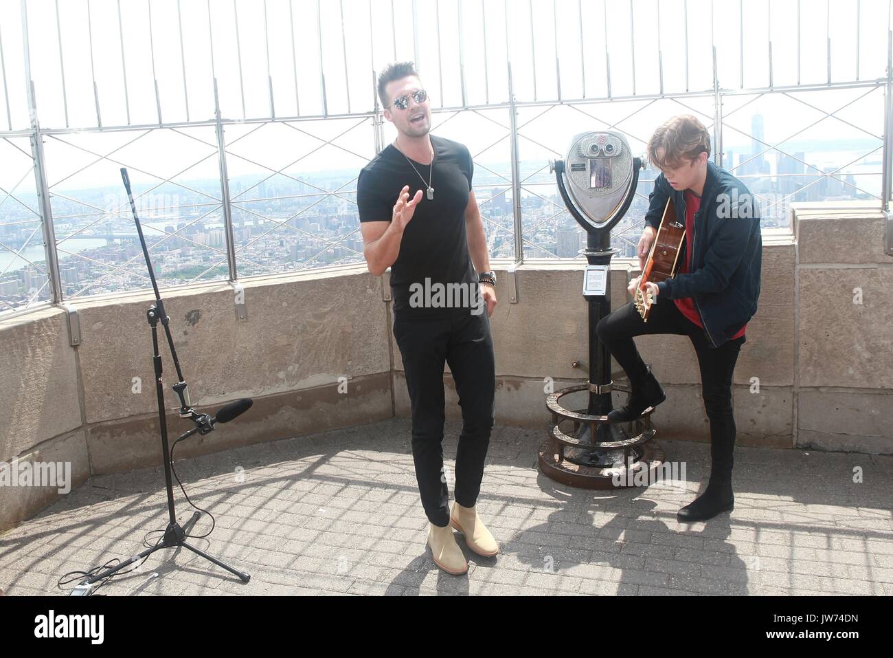 New York, NY, USA. 11th Aug, 2017. Singer, songwriter and actor James ...