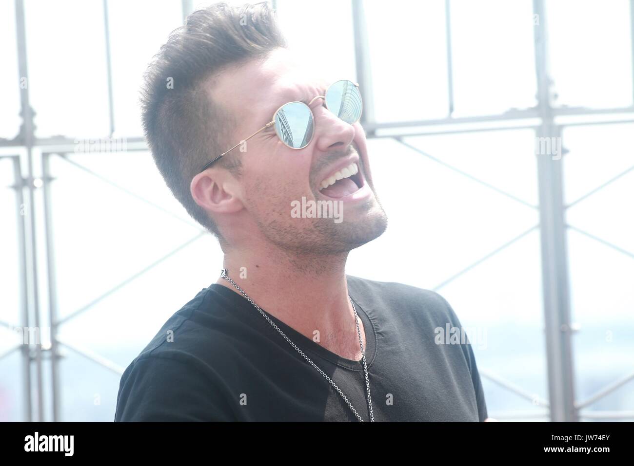 New York, NY, USA. 11th Aug, 2017. Singer, songwriter and actor James ...