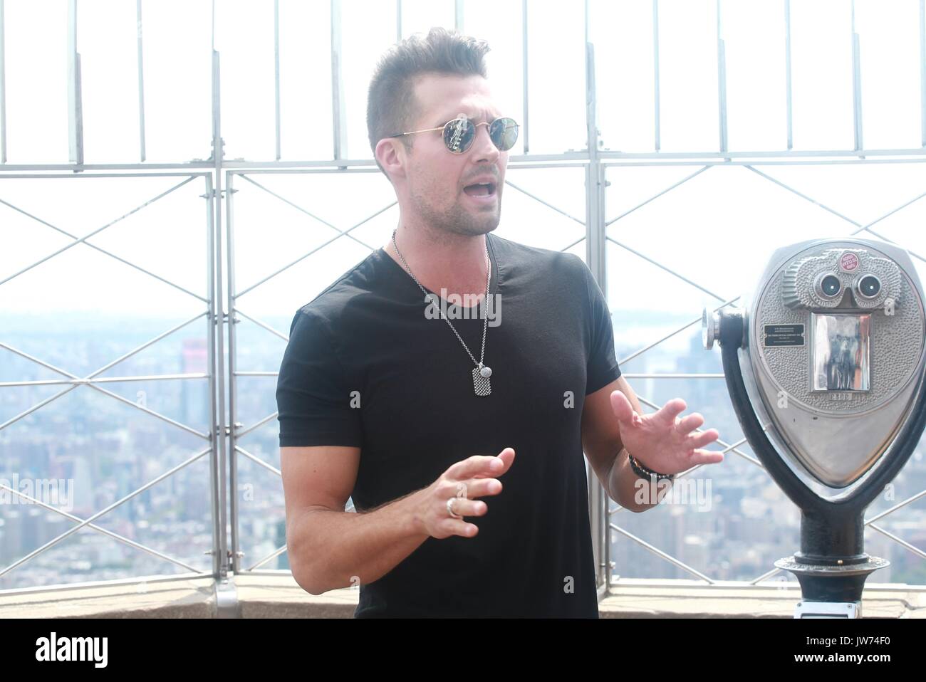 New York, NY, USA. 11th Aug, 2017. Singer, songwriter and actor James ...