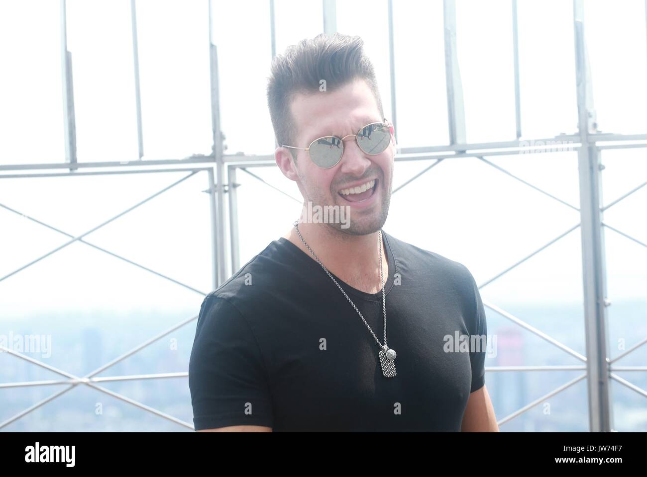 New York, NY, USA. 11th Aug, 2017. Singer, songwriter and actor James ...
