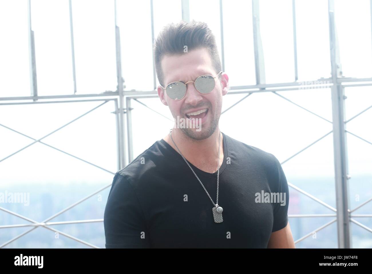 New York, NY, USA. 11th Aug, 2017. Singer, songwriter and actor James ...