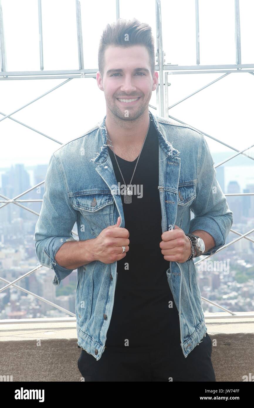 New York, NY, USA. 11th Aug, 2017. Singer, songwriter and actor James ...