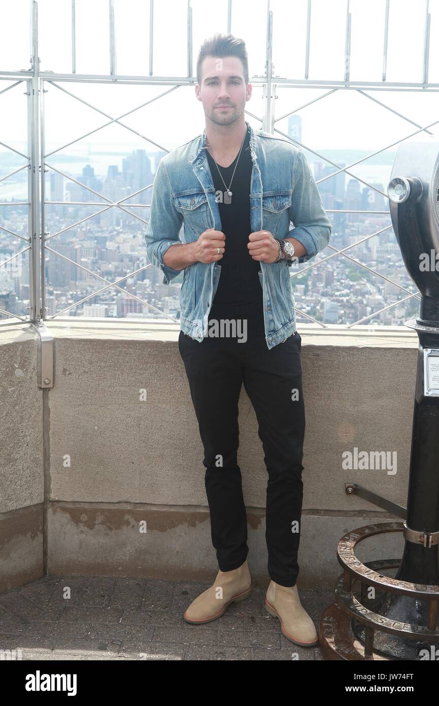 New York, NY, USA. 11th Aug, 2017. Singer, songwriter and actor James ...