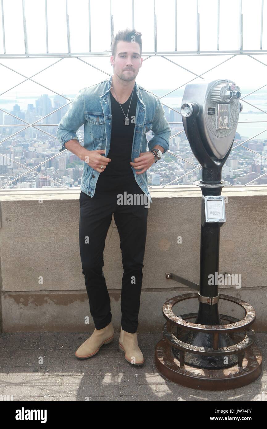 New York, NY, USA. 11th Aug, 2017. Singer, songwriter and actor James ...