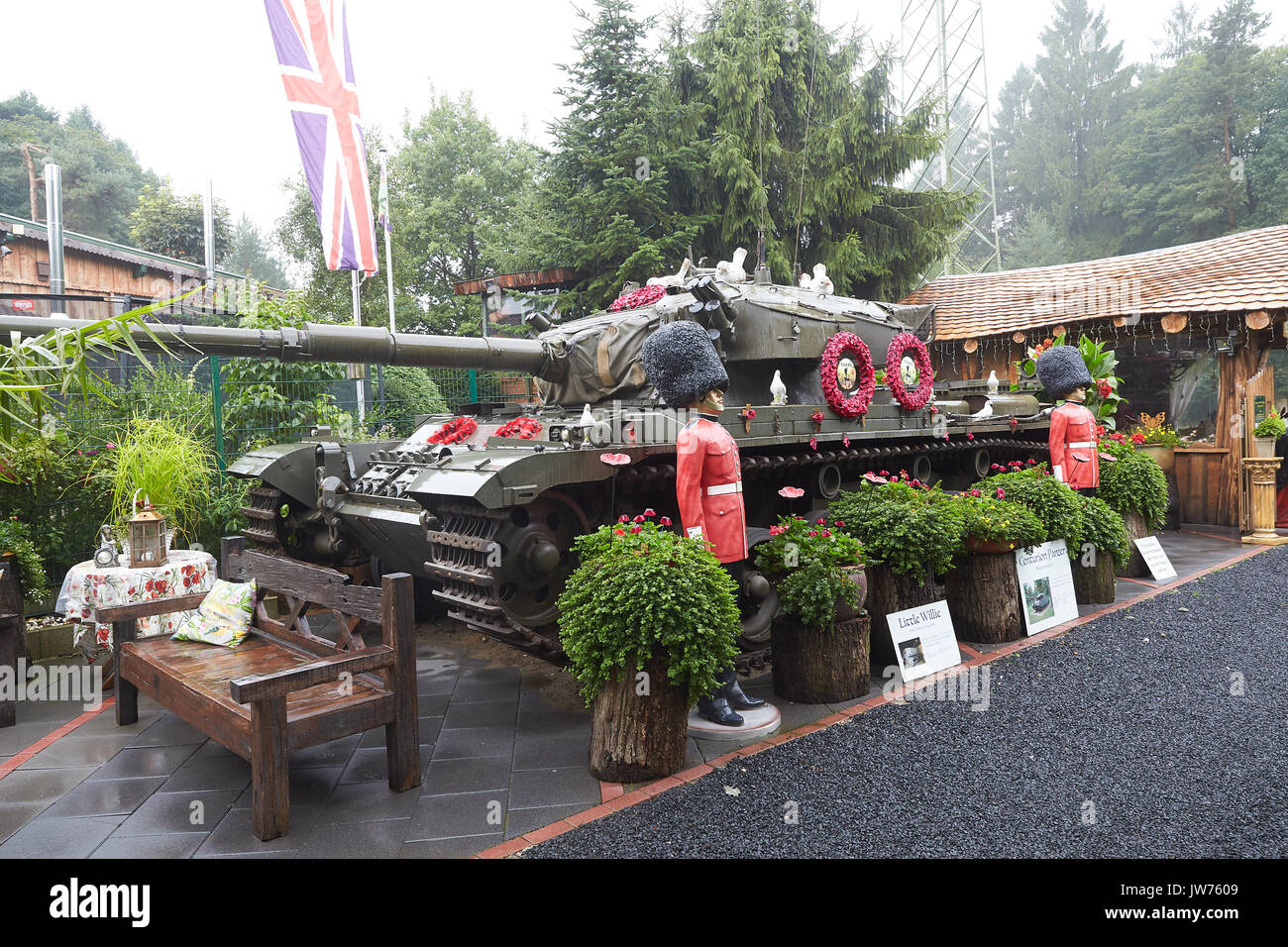 Kretzhaus, Germany. 11th Aug, 2017. A tank of the type Centurion that ...