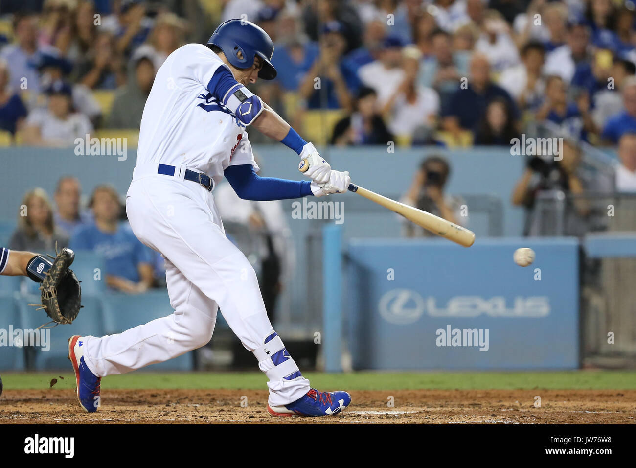 San Diego, California, USA . 11th Aug, 2017. Los Angeles Dodgers first ...
