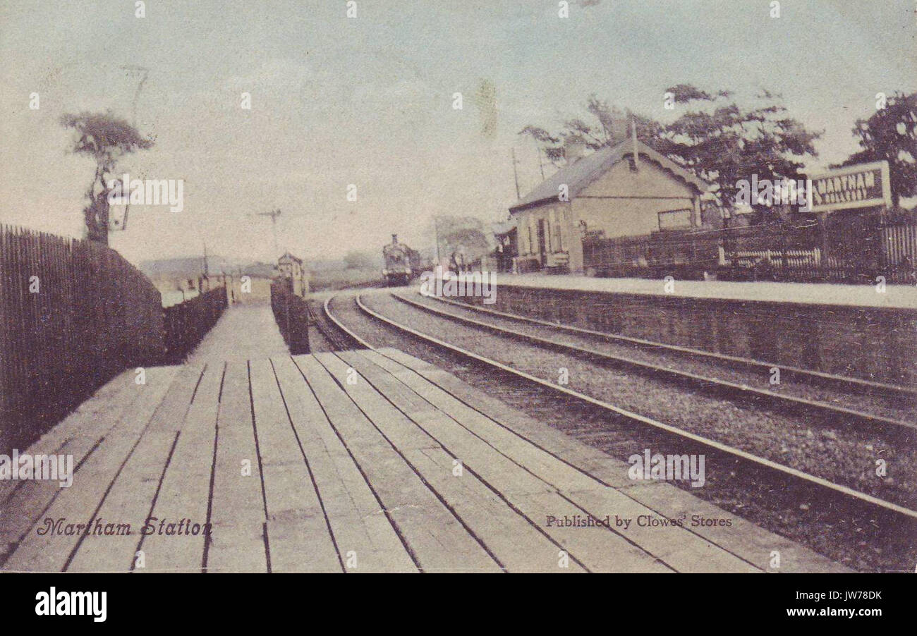 Martham station hi-res stock photography and images - Alamy