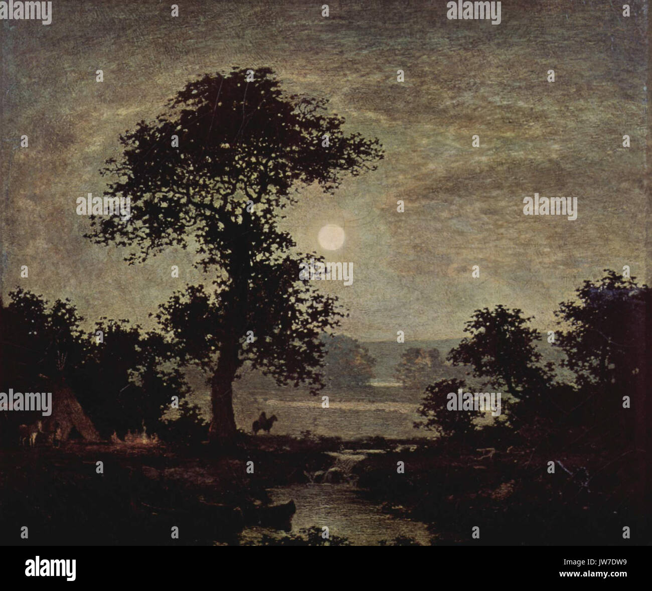 Ralph Albert Blakelock 001 Stock Photo - Alamy