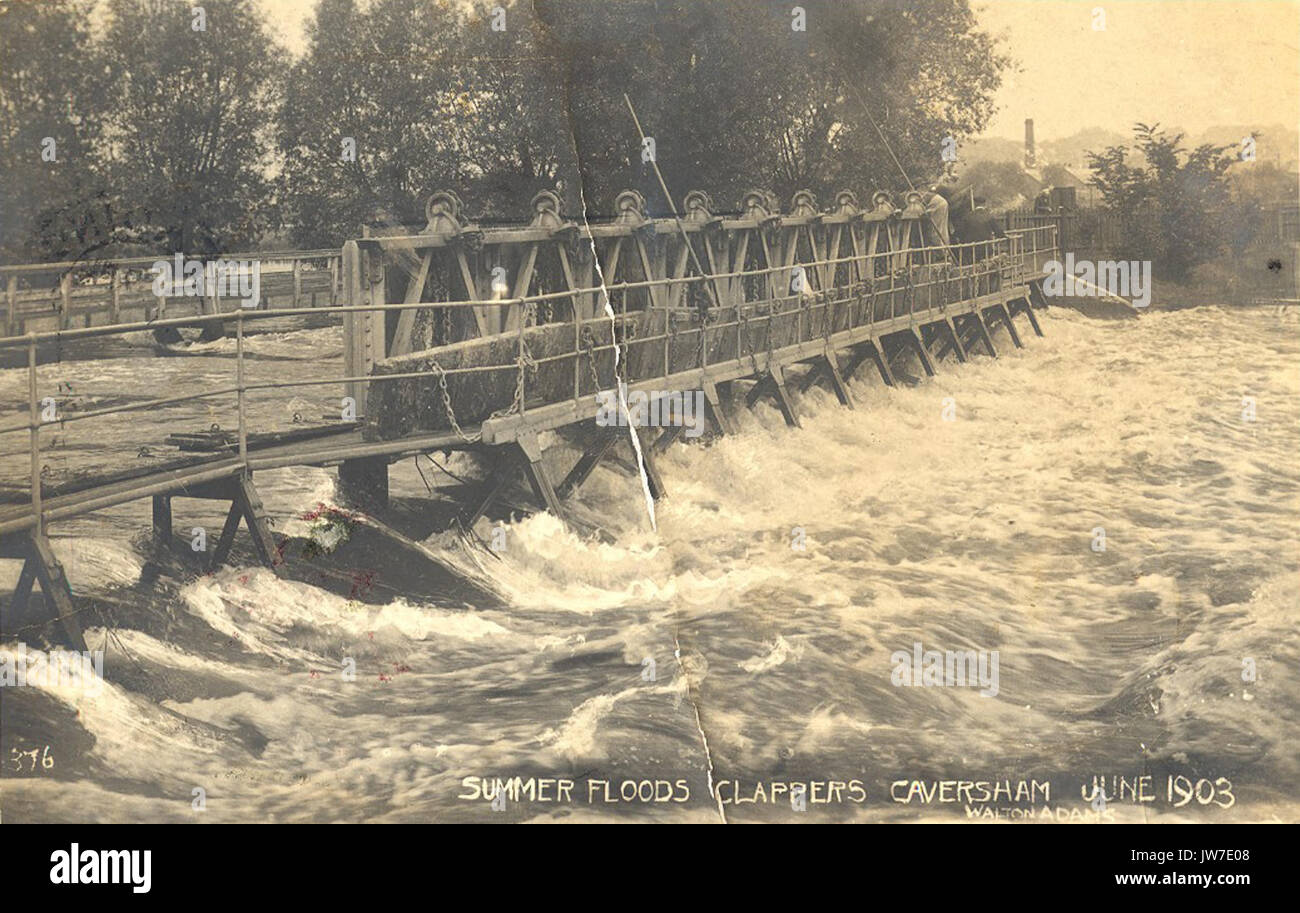 Caversham map hi-res stock photography and images - Alamy