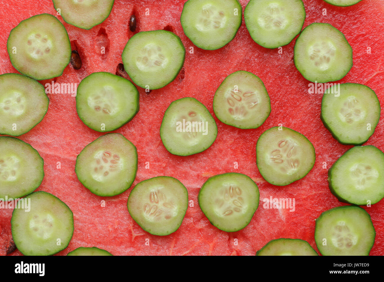 sliced watermelon texture background Stock Photo - Alamy
