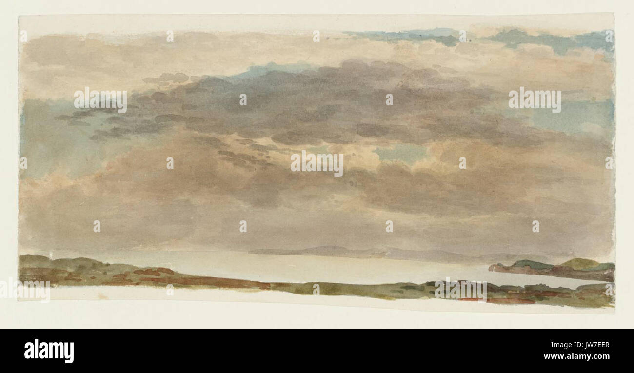 Thomas Tudor Evening Landscape Stock Photo - Alamy