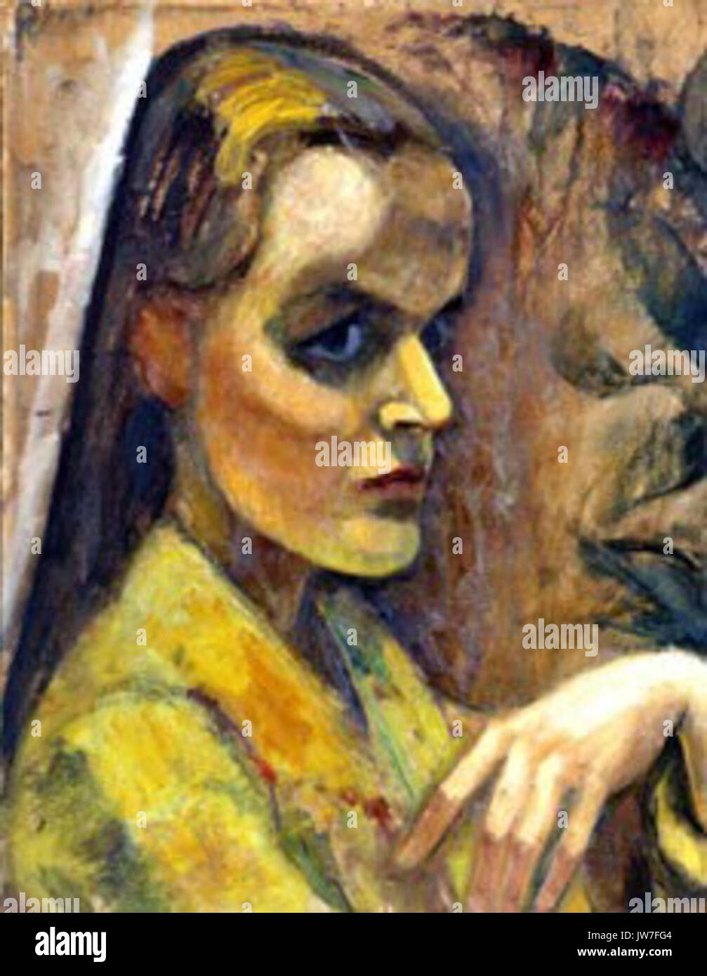 Anita Ree Madchen Bildnis 1922 Stock Photo - Alamy