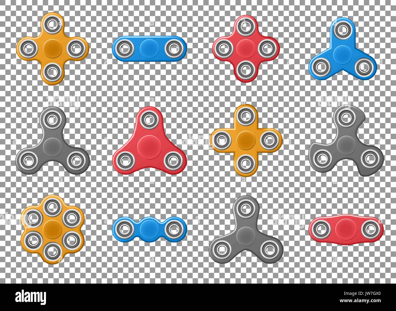 Hand spinner Stock Vector Images - Alamy