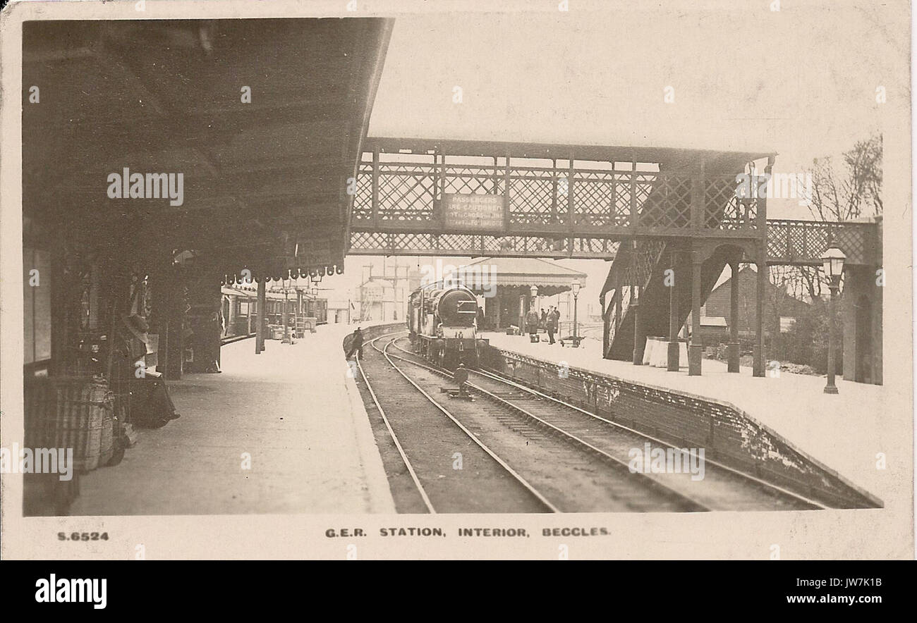 Map of beccles hi-res stock photography and images - Alamy