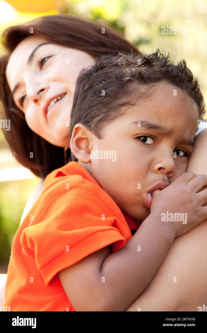 Little boy at the park Stock Photo - Alamy