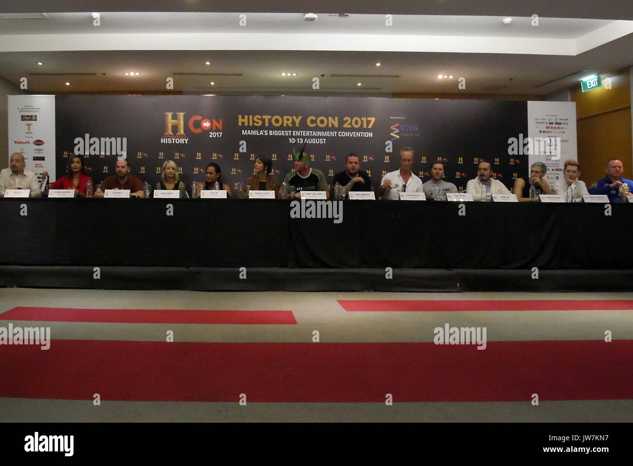 Pasay, Philippines. 10th Aug, 2017. Press Con (L - R) Simon Yin ...