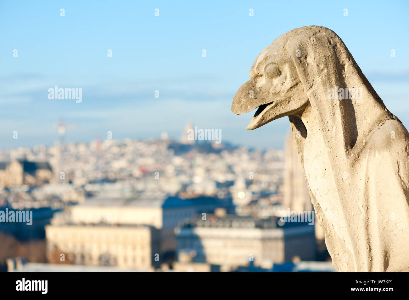 Gargoyle cityscape hi-res stock photography and images - Alamy