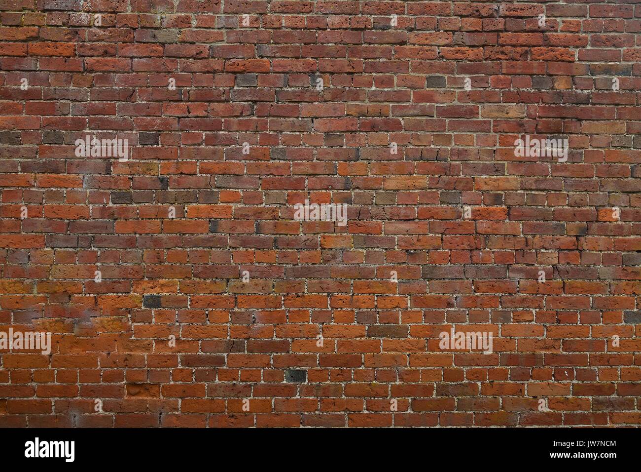Old red brick wall Stock Photo - Alamy