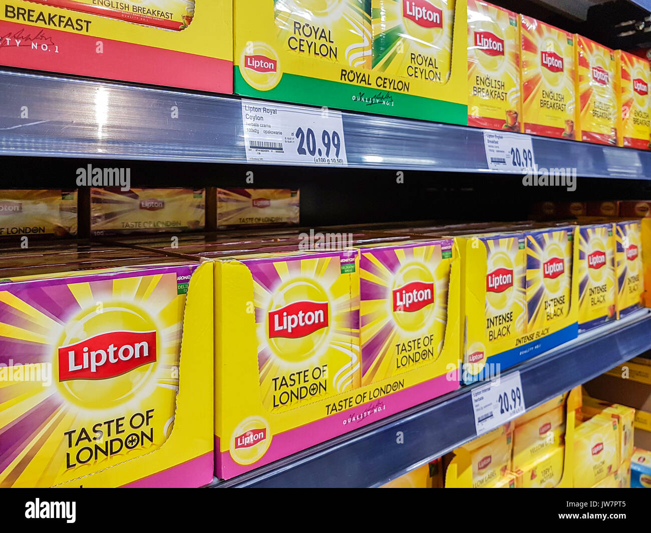 Lipton tea hi-res stock photography and images - Alamy