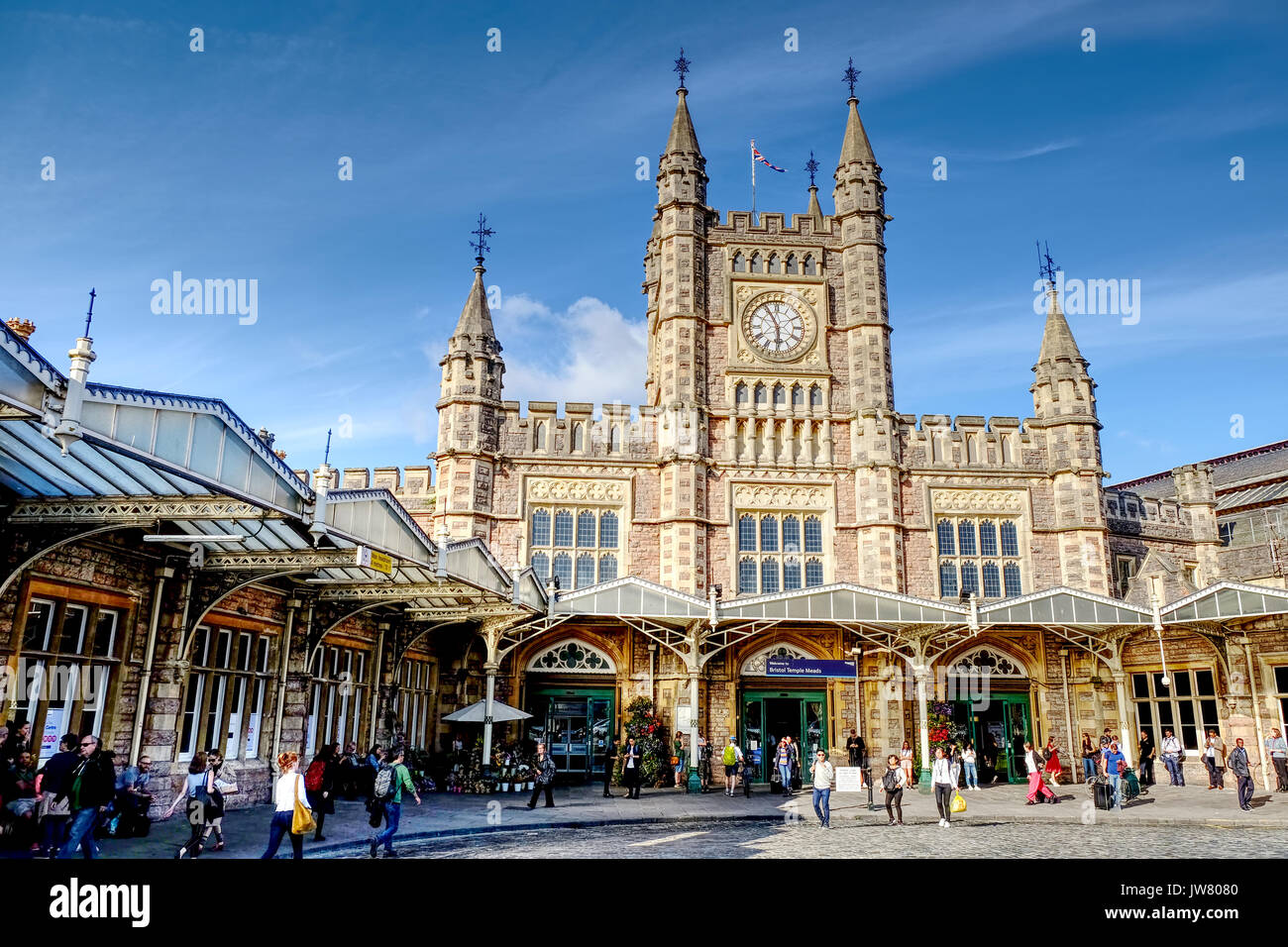 Bristol Temple Meads strain station Stock Photo - Alamy