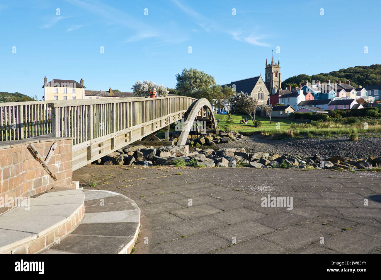 Aberaeron village hi-res stock photography and images - Alamy