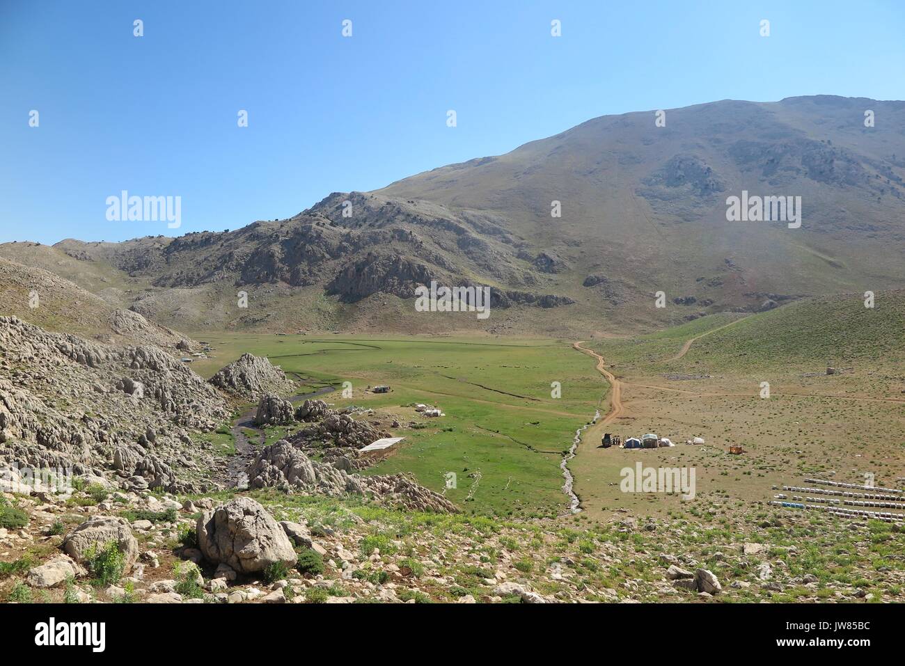 Plateau with farming village hi-res stock photography and images - Alamy