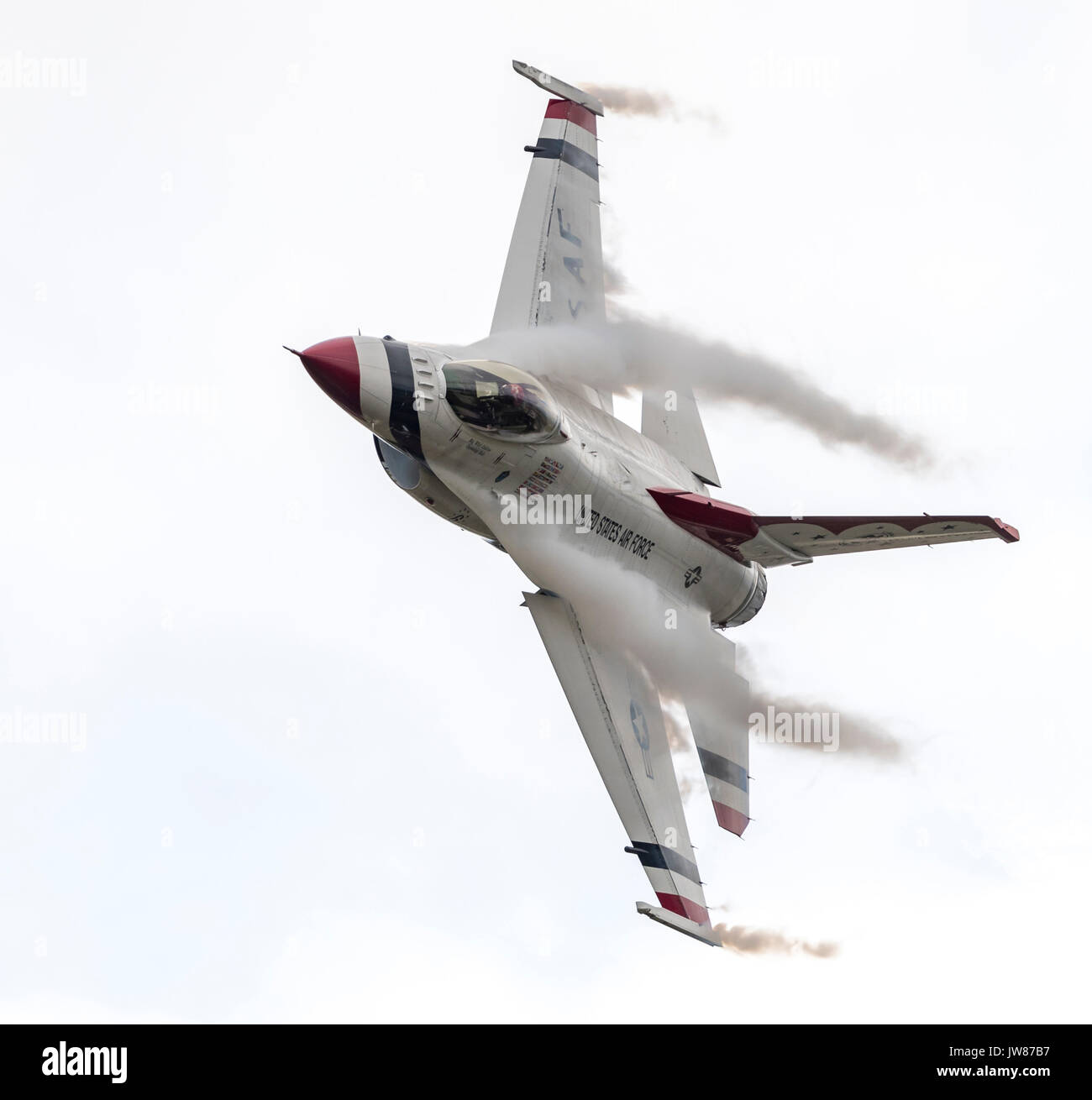Thunderbirds Aerobatic Display Team, USAF Stock Photo - Alamy
