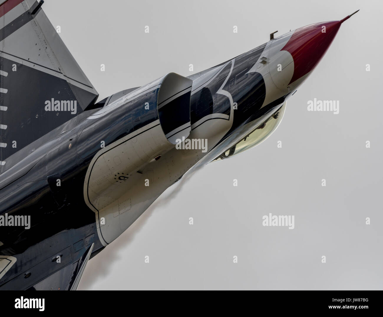 Thunderbirds Aerobatic Display Team, USAF Stock Photo - Alamy