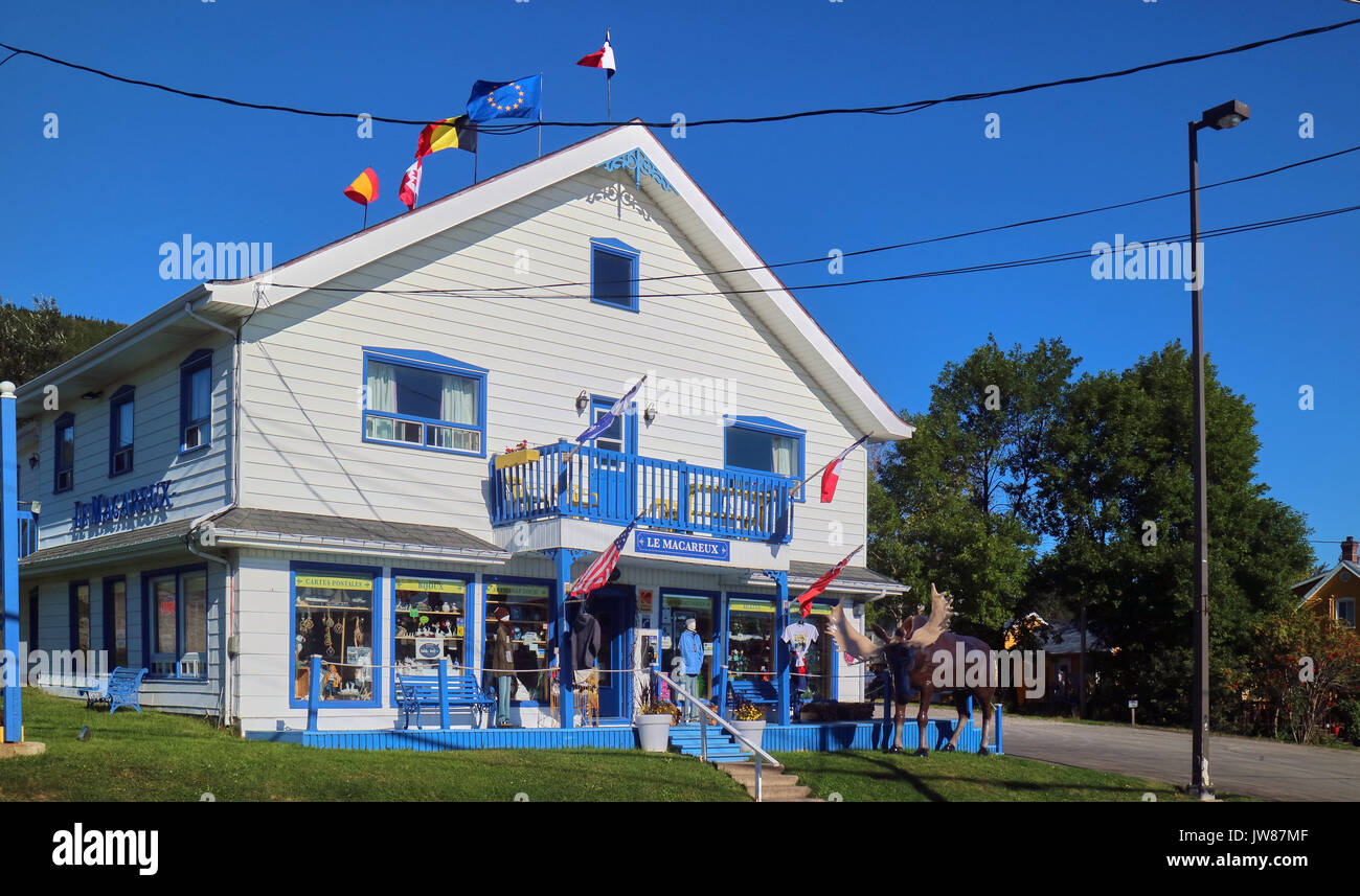 America, Canada, Quebec, Gaspésie, Percé city Stock Photo - Alamy