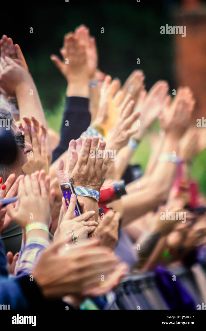 People Clapping And Cheering